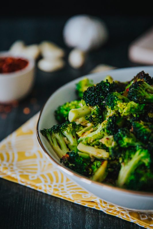 Easy Spicy Garlic Broccoli | A-Yo Kitchen